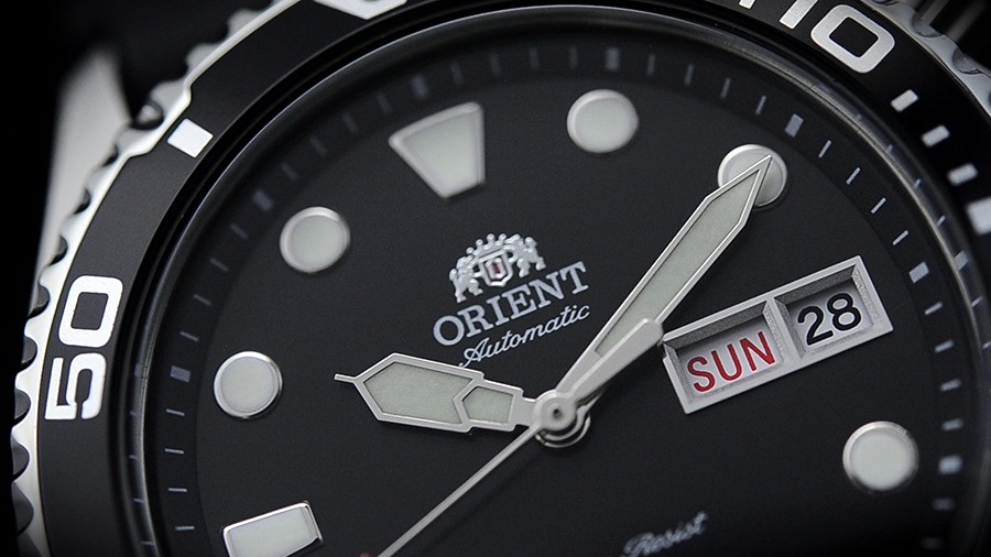 ORIENT RAY RUBBER BLACK FEM6500BB9 EM6500BB