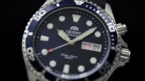 ORIENT RAY RUBBER BLUE FEM6500CD9 em6500cd