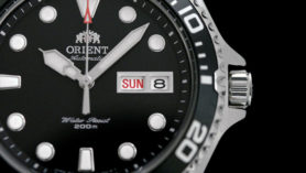 ORIENT RAY 2 BLACK RUBBER AA02007D FAA02007D9