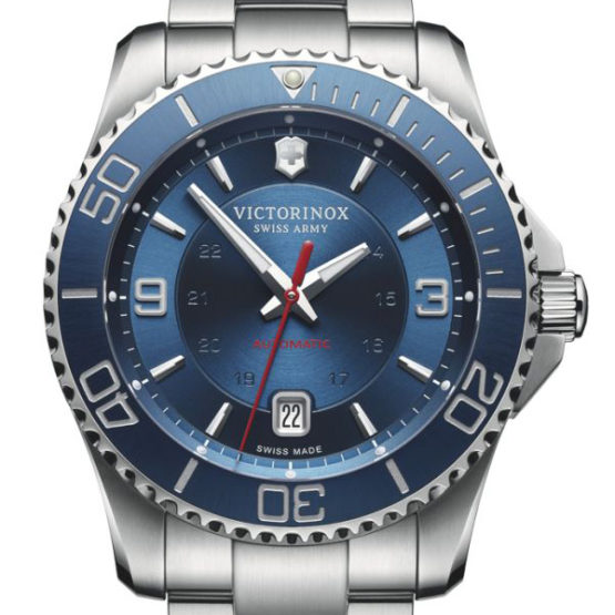 Victorinox blue maverick 241706 automatic watch