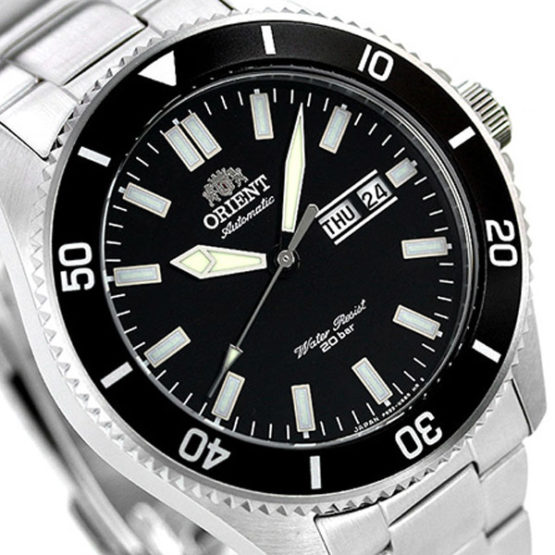 ORIENT RAY 3 BLACK STEEL RA-AA0008B