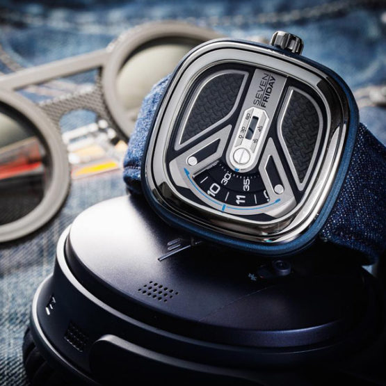 SEVEN FRIDAY M-Series Blue- automatic watch M1B-01