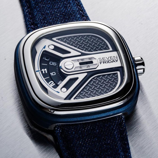 SEVEN FRIDAY M-Series Blue- automatic watch M1B-01
