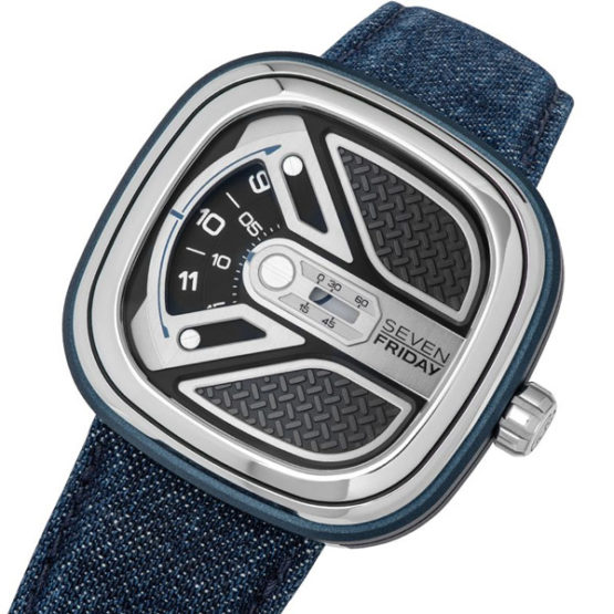 SEVEN FRIDAY M-Series Blue- automatic watch M1B-01