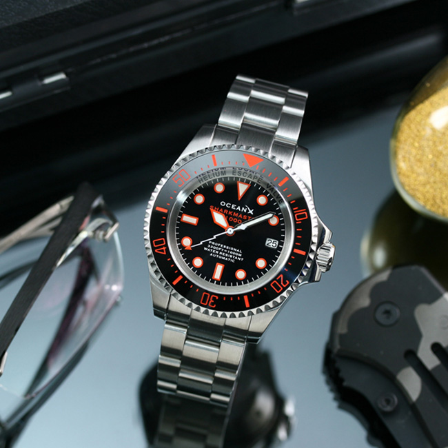Ocean X Sharkmaster 1000 SMS1081 - automatic watches divers