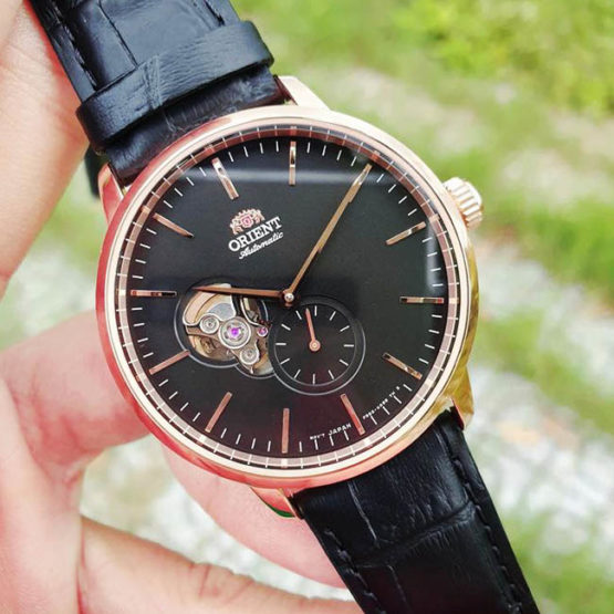 Orient Contemporary Open Heart RA-AR0103B - automatic watch