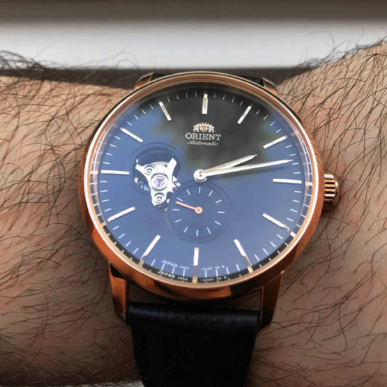 Orient Contemporary Open Heart RA-AR0103B - automatic watch