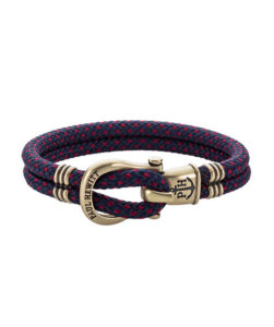 Paul Hewitt Bracelet Anchor Phinity Laiton Nylon Red Blue