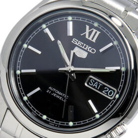 SEIKO 5 Classic Gold & Blue SNKK11K1 - automatic watches