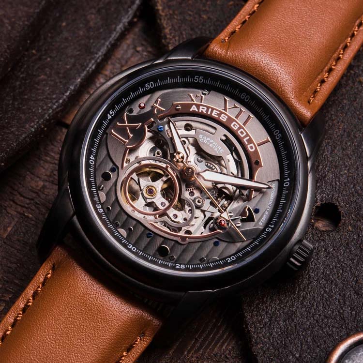 Aries Gold El Toro G 9005 BK-BK - Automatic watches