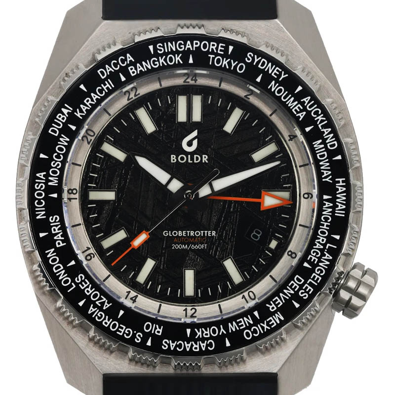 Boldr Globettroter GMT MeteoBlack - automatic watches