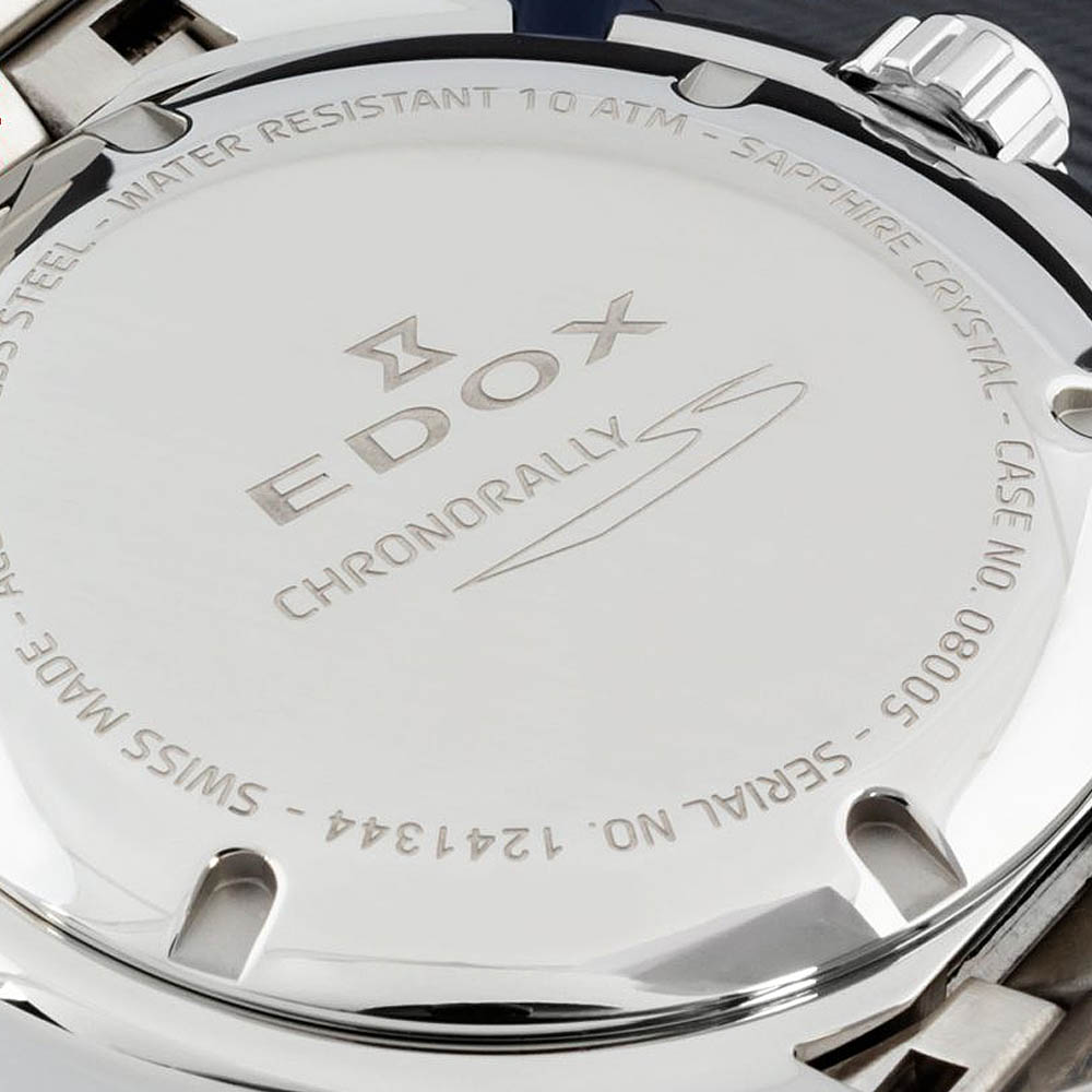 Edox Chronorally-S Chronograph 08005-3BUM-BUBG automatic Edox Chronorally-S Chronograph 08005-3BUM-BUBG automatic