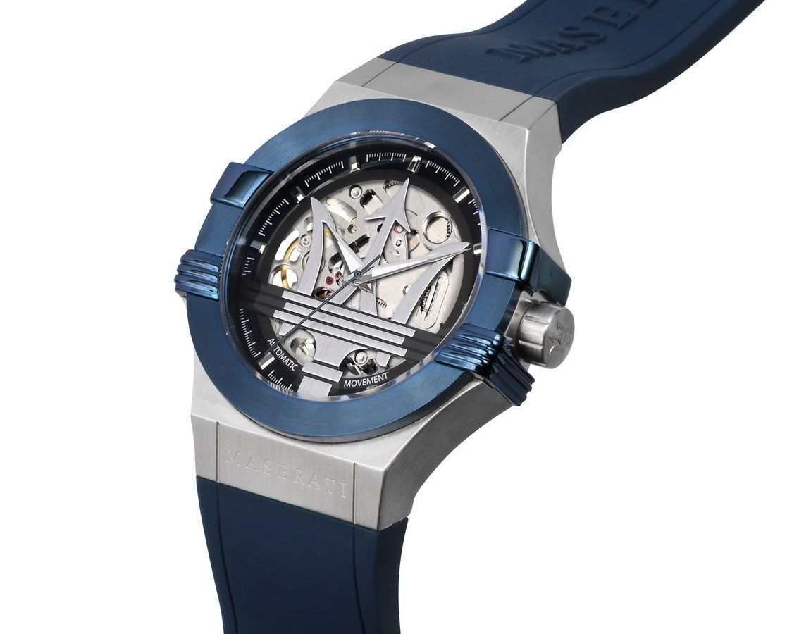 Maserati Potenza Auto Black Dial watch