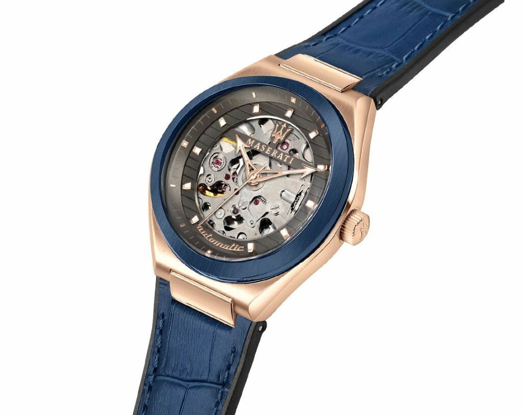 Maserati watch TRICONIC 40MM AUTO GRAY DIAL BLUE ST