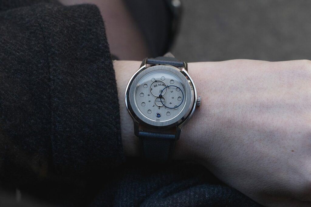 Beaubleu Vitruve Steel Date B03-DATE-LEATHER - Automatic Watches