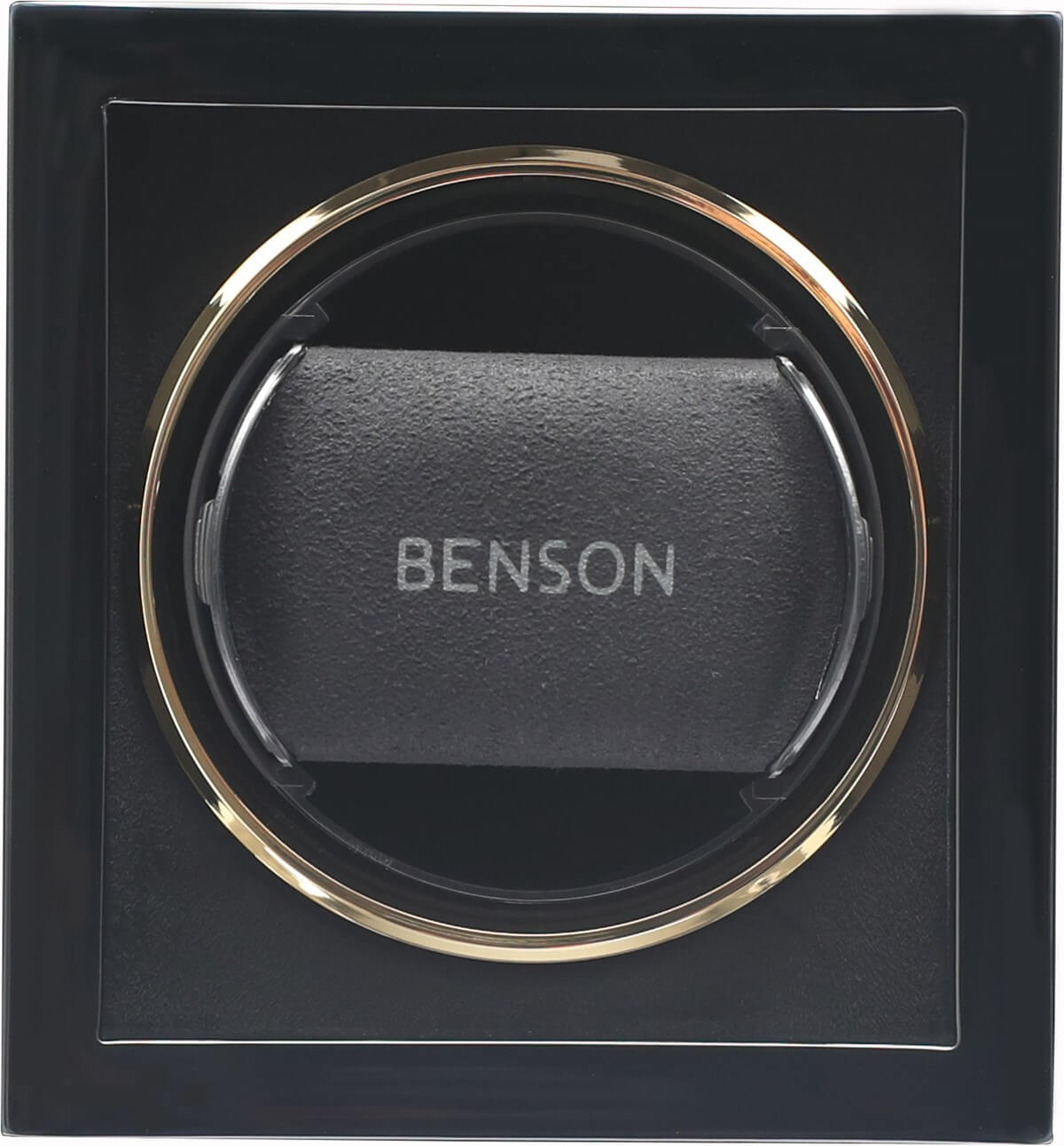 BENSON COMPACT SIMPLE LEATHER BLACK 1-20-BG
