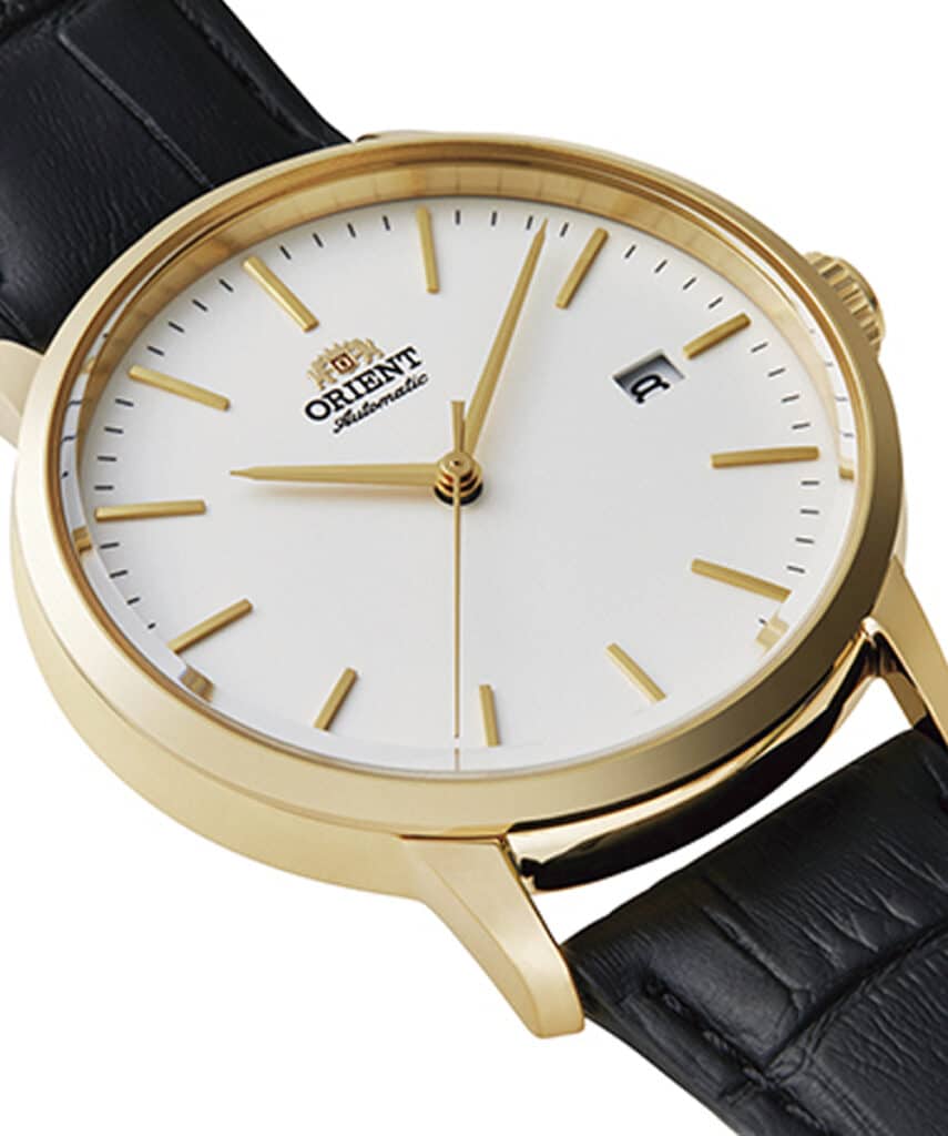 Orient Automatic Watch Black Leather RAAC0E03S