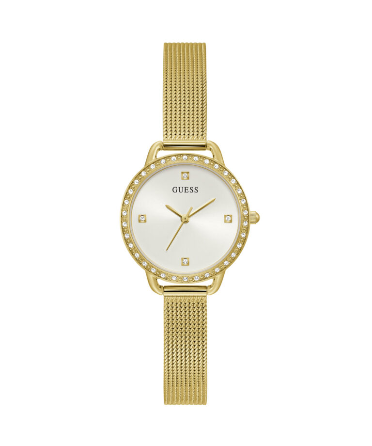 GUESS Analog White Dial Gold. Quartz watches