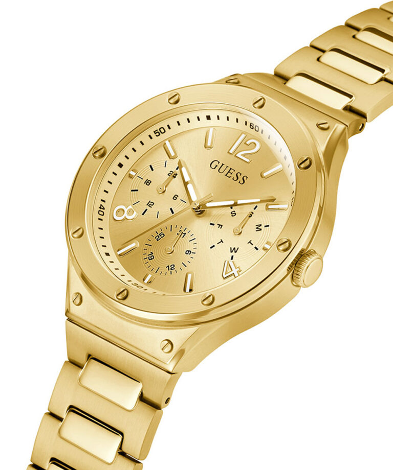 GUESS Multi-function Stainless Steel Golden. Quartz watches