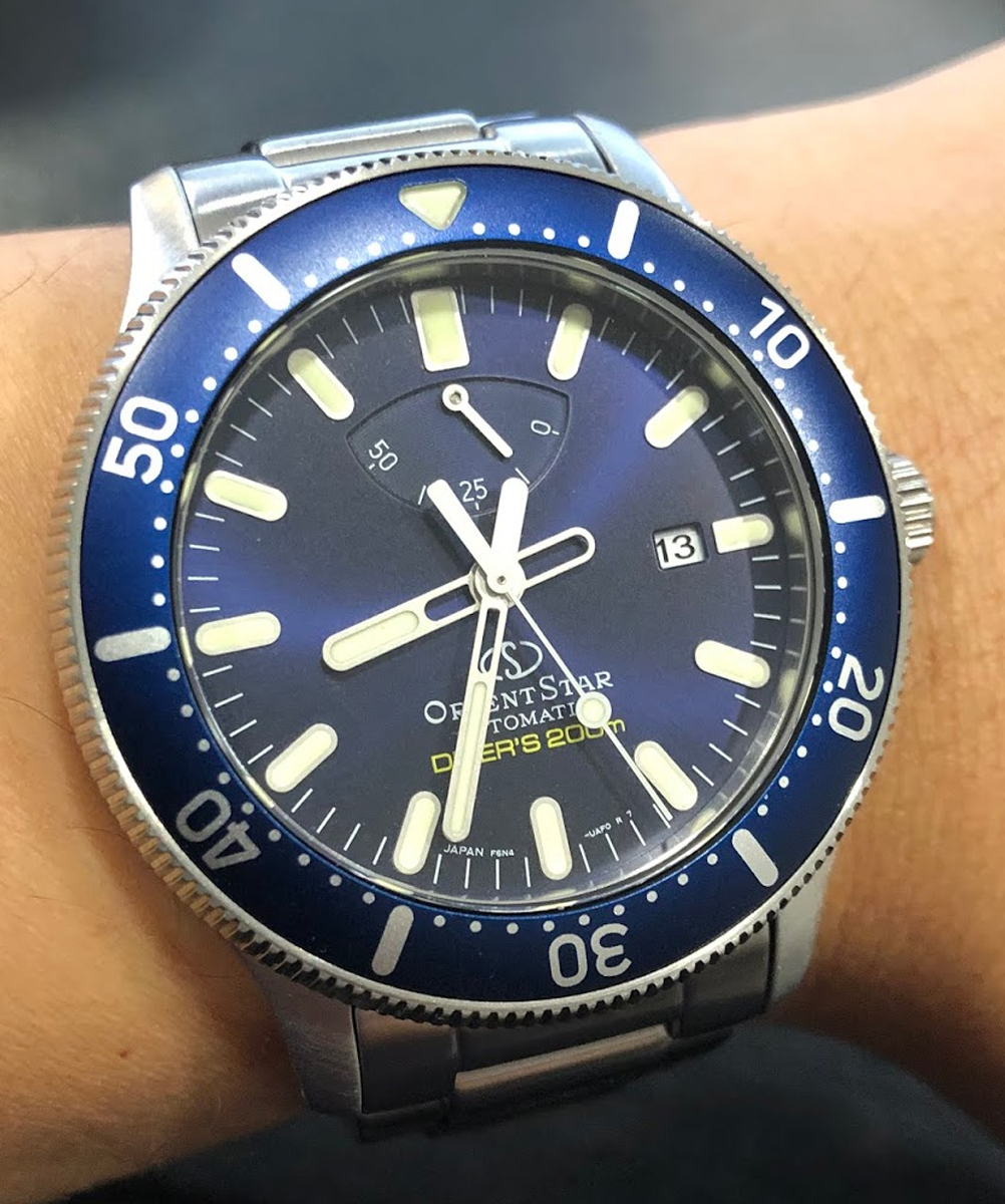 Orient Star Watch Mechanical Sport Blue RE-AU0302L - automatic