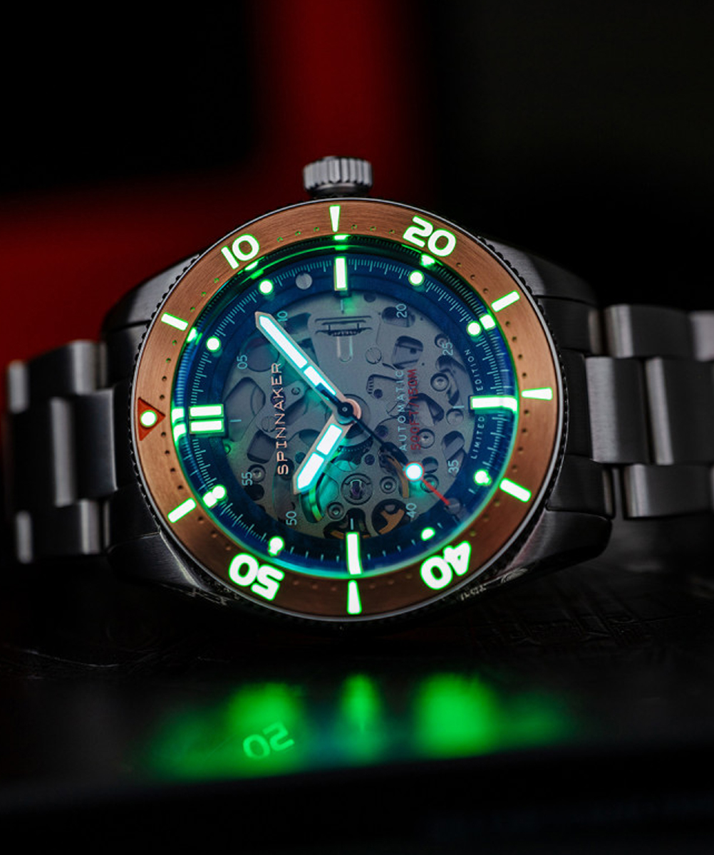 Spinnaker Croft Limited Edition Steel - automatic watch