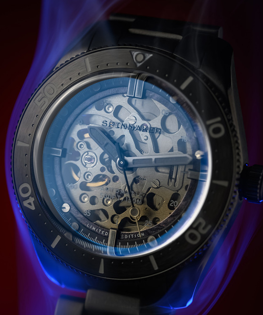 Spinnaker Croft Limited Edition Steel black - automatic watch