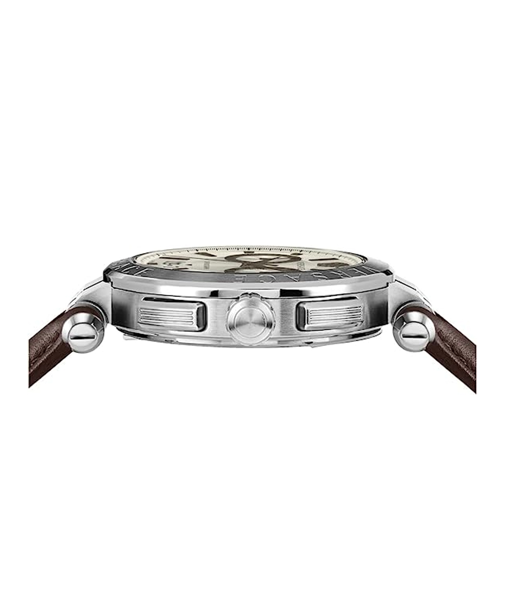 VERSACE Chocolate Brown Chronograph. Quartz watches