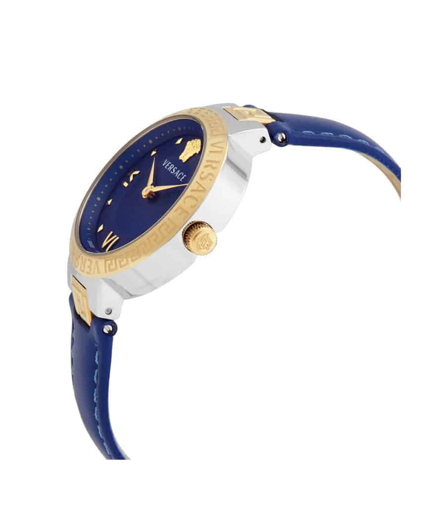 VERSACE Analog Blue 36mm. Quartz watches