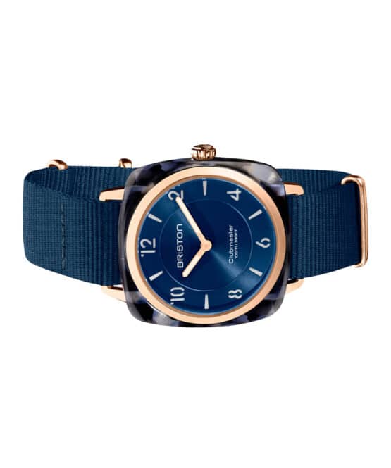 BRISTON Watch Clubmaster Chic Acetate Night Blue 36mm-quartz Watch ...