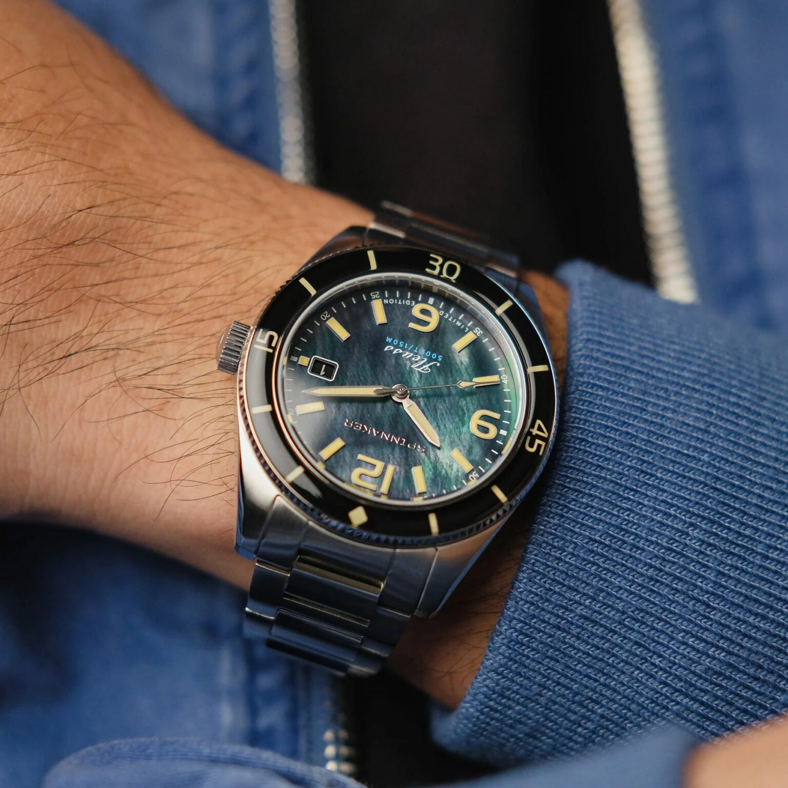 Spinnaker Fleuss Automatic Diver Limited Edition Midnight Pearl