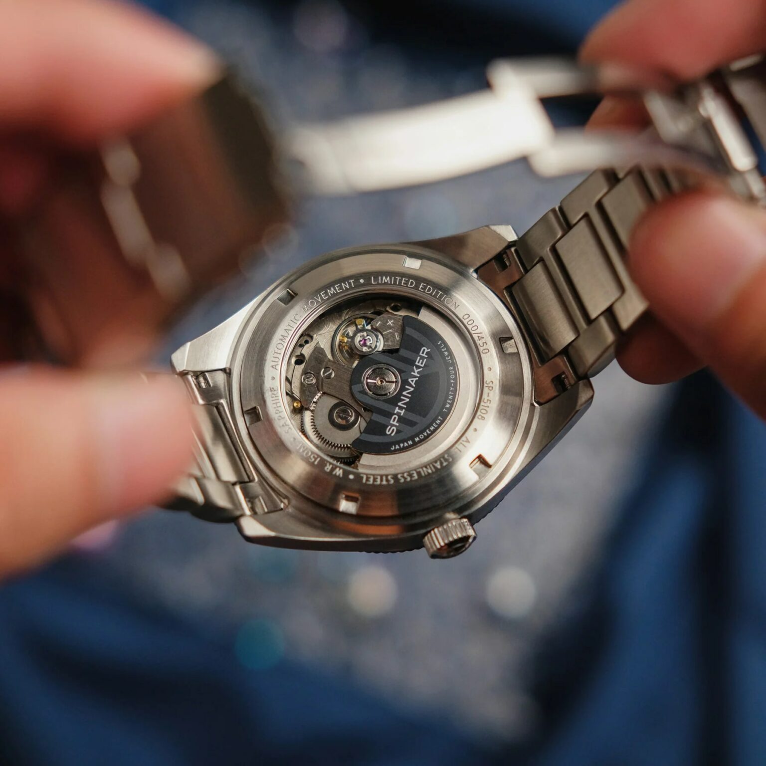 Spinnaker Fleuss Automatic Diver Limited Edition Midnight Pearl