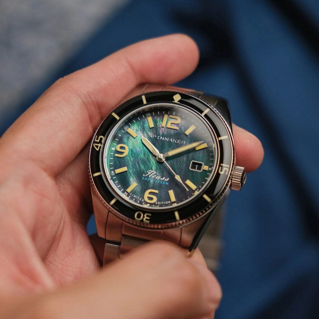 Spinnaker Fleuss Automatic Diver Limited Edition Midnight Pearl