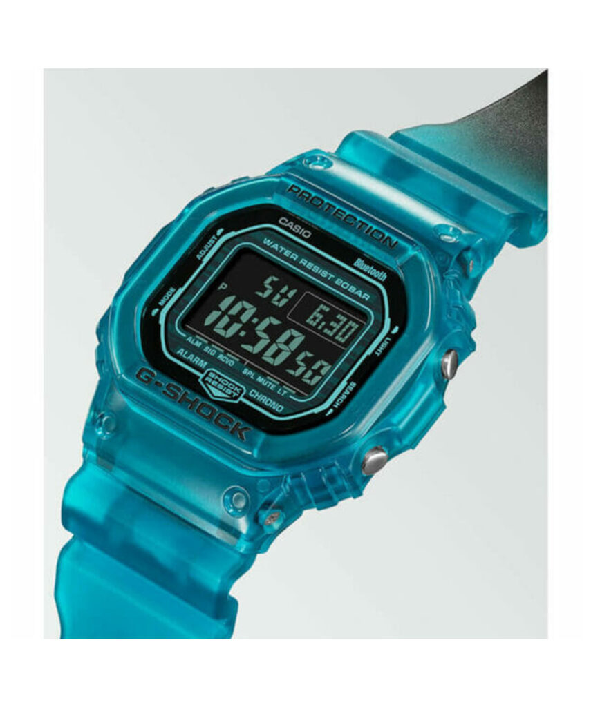 Casio G-Shock Digital Blue Sport Watch DW-B5600G-2ER