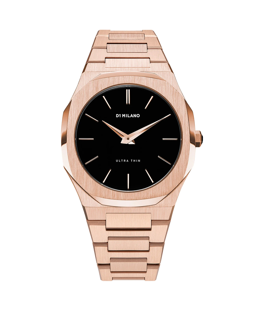 D1 Milano Ultra Thin Pink Steel UTB03 - Quartz