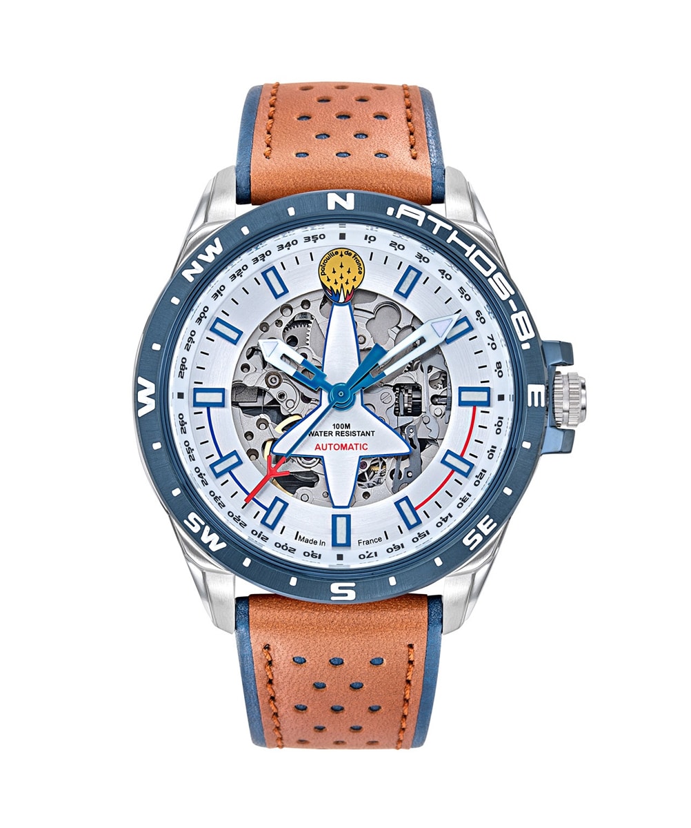 Patroille De France Athos 8 Silver Watch A8-100ED-668130