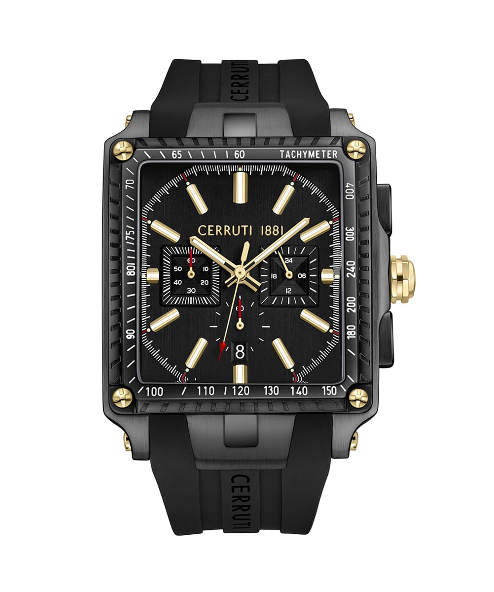 Cerruti Odissea Analogue Black Dial Watch - CIWGO0018811