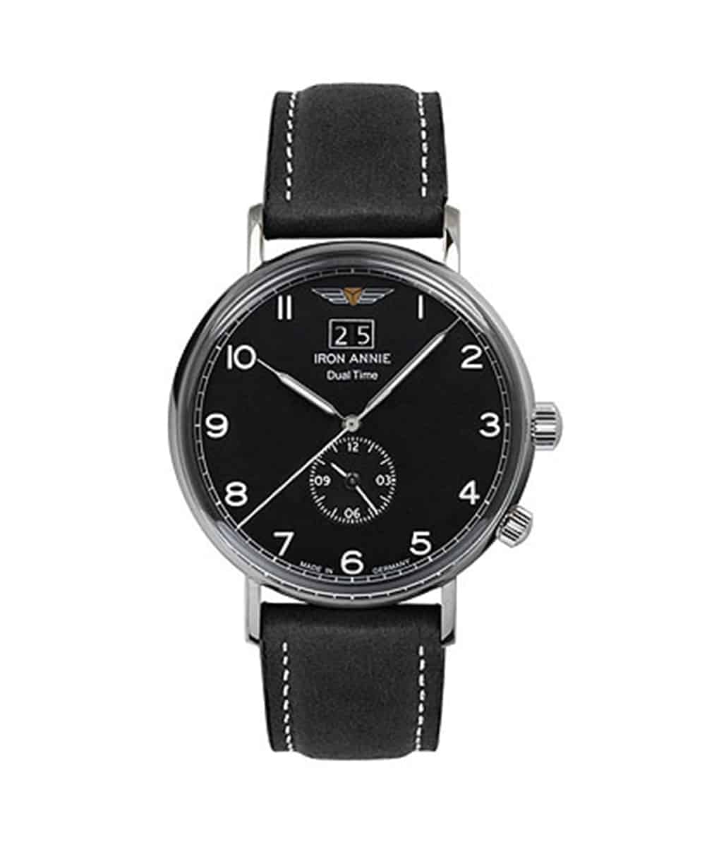 Iron Annie Watch Amazonas Impression Dual Time Black I-5940-2