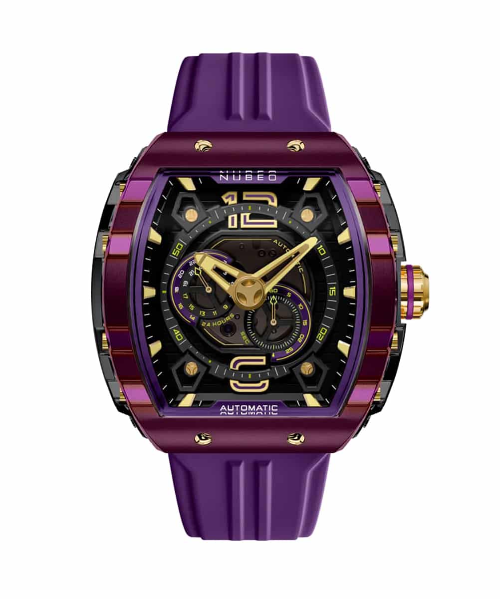 Nubeo Watch Magellan 24H Automatic Deep Purple NB-6087-01