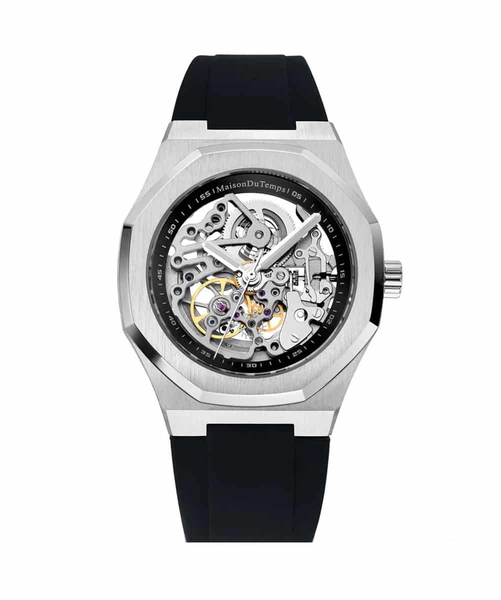 MTBeta Skeleton Silicon Black - Automatic
