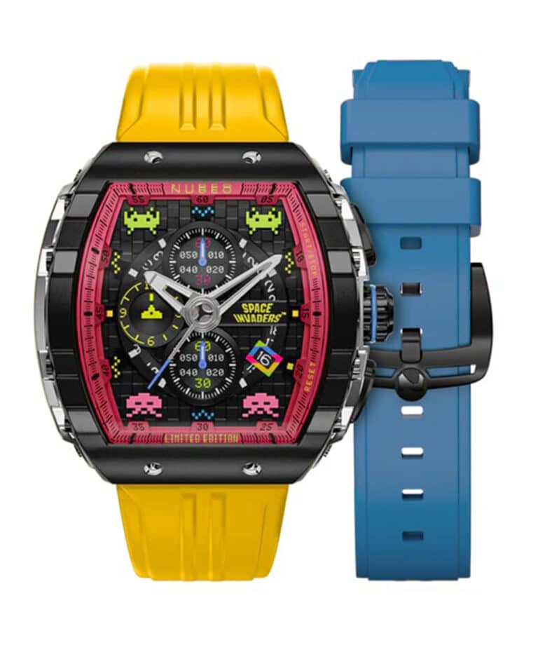 Nubeo Watch Magellan Chronograph Space Iinvaders Quartz
